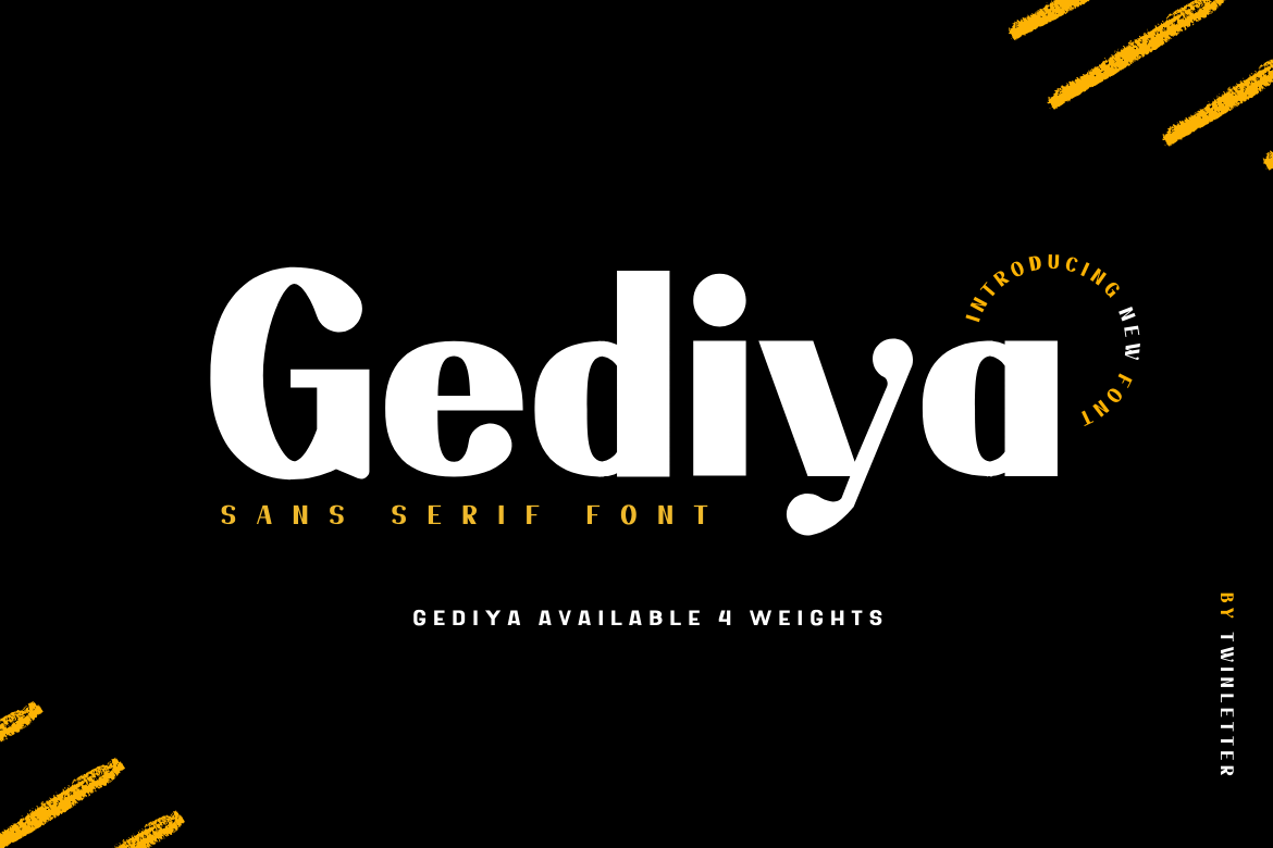 Gediya - twinletter
