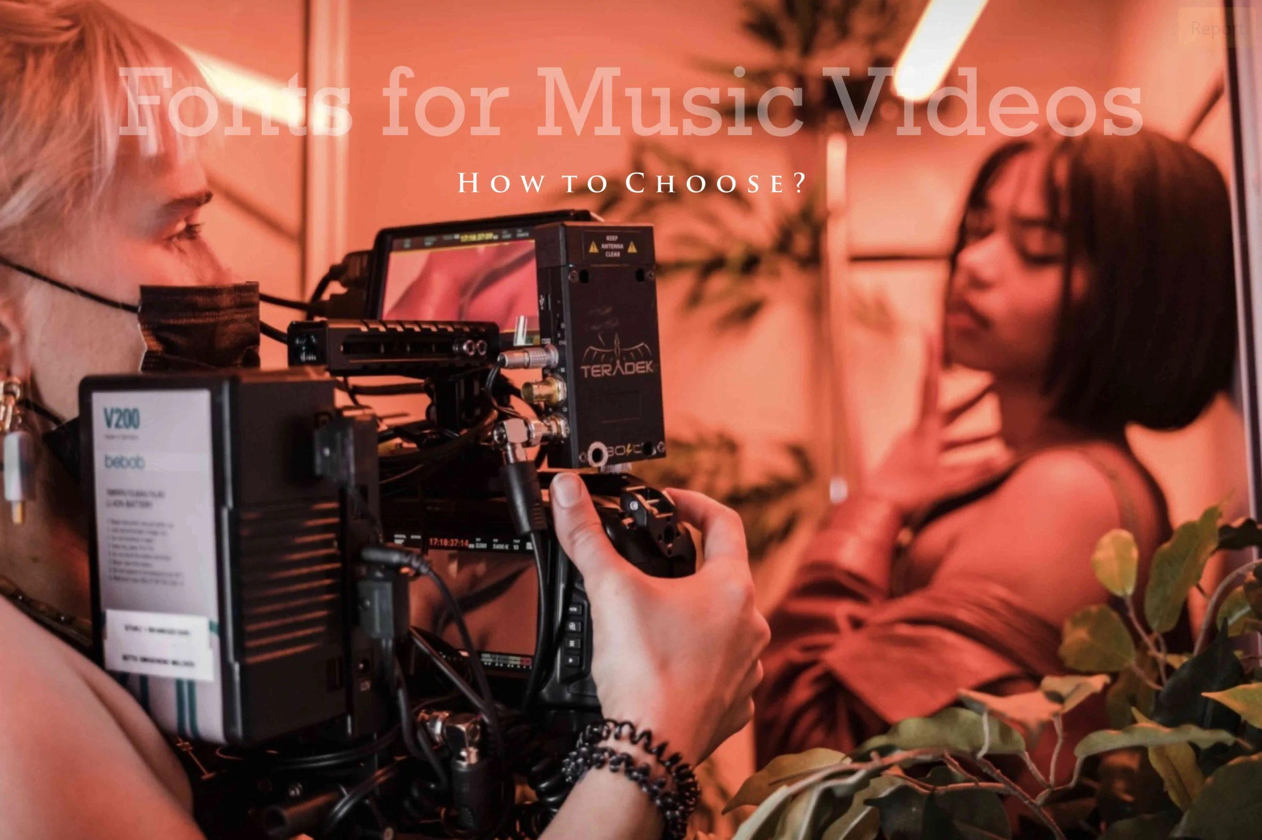 3 Fonts for Music Videos: How to Choose? - twinletter